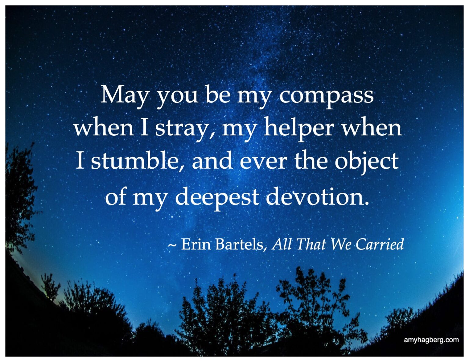 The Compass When I Stray – Amy Hammond Hagberg